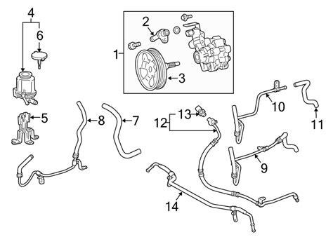 4441260430 TOYOTA Power Steering Return Hose Toyota Parts Overstock