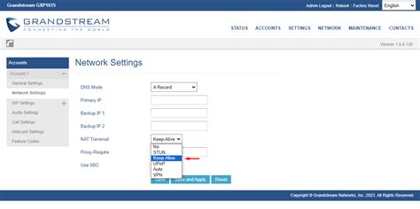 How To Configure Sip Account On Grandstream Ip Phone Knowledgebase