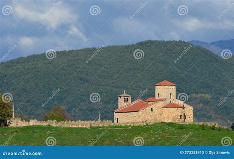 Stone Church On The Glade Stock Image Image Of Monastery 273253413