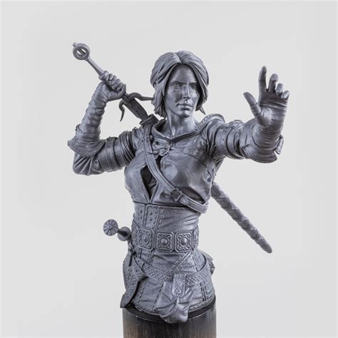 Cd Project Red Ciri Büste Brückenkopf Das Tabletop