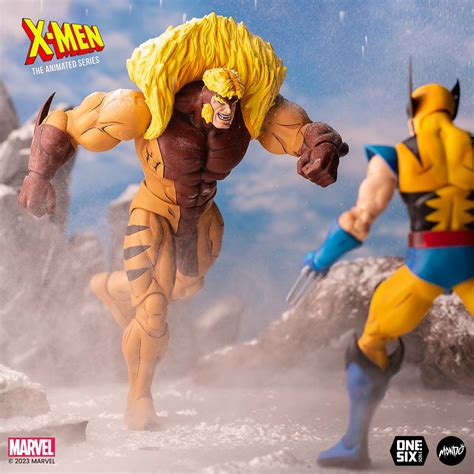 X Men The Animated Series Sabretooth 16 Scale Figure Mondo
