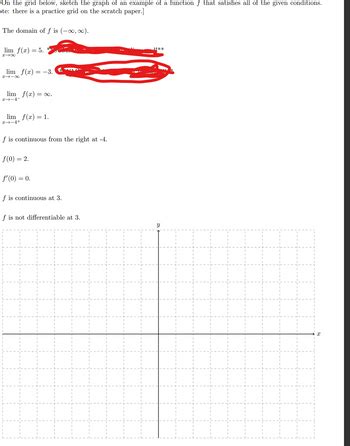 Answered On The Grid Below Sketch The Graph Of Bartleby