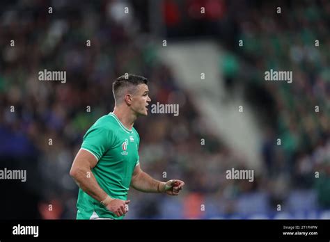 Paris France 15th Oct 2023 Team Captain Johnny Sexton Of Ireland In