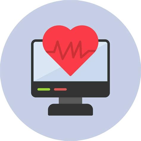 Ecg Monitor Vector Icon 32735753 Vector Art At Vecteezy