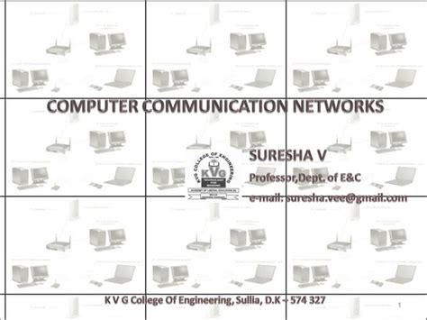 Ccn Unit 2 Data Link Layer By Profsuresha V Ppt Computer Networking Computing