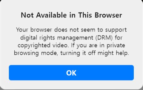 Windows Unable To Play DRM Protected Content On Ungoogled Chromium