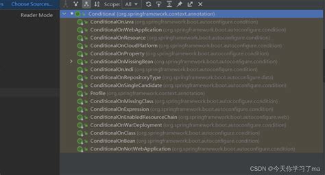 import conditional和 importresourse注解 inportresource conditional csdn博客