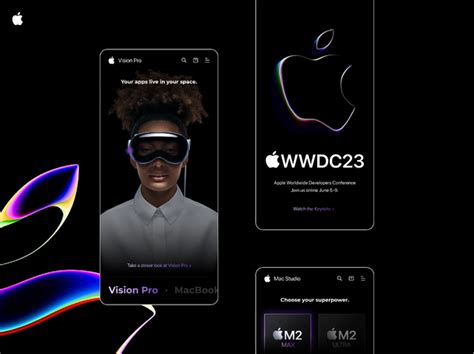WWDC Apple Conference Mobile Concept Design Figma