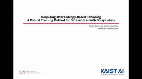 underline denoising after entropy based debiasing a robust training