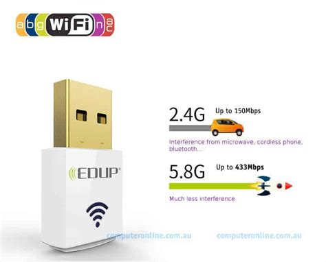 Edup Ac Mbps Dual Band Wireless Usb Wifi Adapter Dongle Win Mac Linux Bufferstock