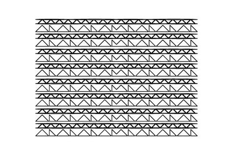 Aztec Pattern Line Art Svg Cut File By Creative Fabrica Crafts