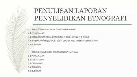 Kajian Etnografi Ppt