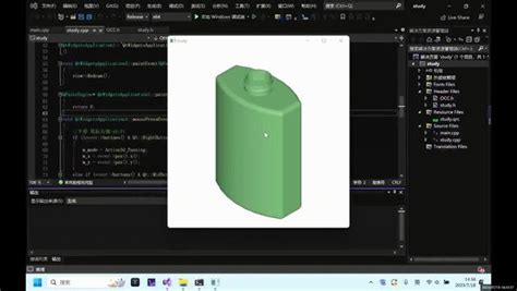 A Visual Studio与QT实现OCC可视化 知乎