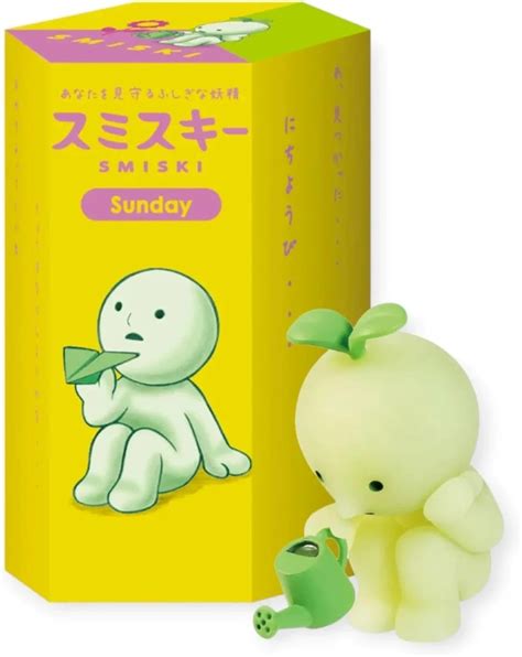 Smiski Sunday Series Glow In The Dark Figure Blind Box Toy — Learning