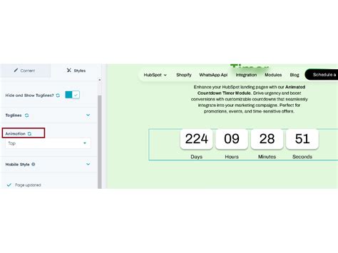 Animated Countdown Timer Module By Amwhiz Media Private Limited