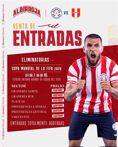 Perú Vs Paraguay últimas Noticias Entradas Agotadas Para Las