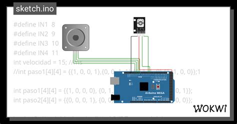 Control De Stepper Con Encoder Ky040 Copy Wokwi Esp32 Stm32 Arduino