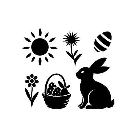 Premium Vector Easter Rabbit Easter Bunny Vector Illustration