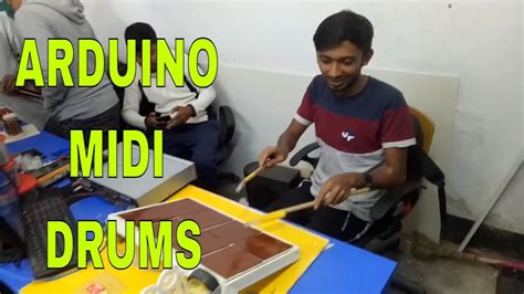 arduino and piezo sensor drum controller arduino sensor drums