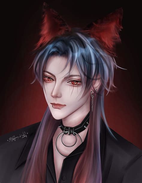 🌵厚涂小哥哥头像合集尘曦治愈插画 站酷zcool