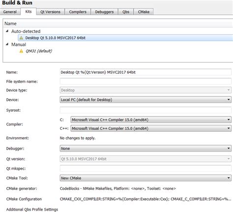 Qt 5 10 0 Cmake Configuration Qt Forum