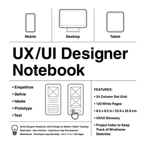 [download] Ux Ui Designer Notebook Ux Ui Design For Mobile Tablet And Desktop — Sketchpad