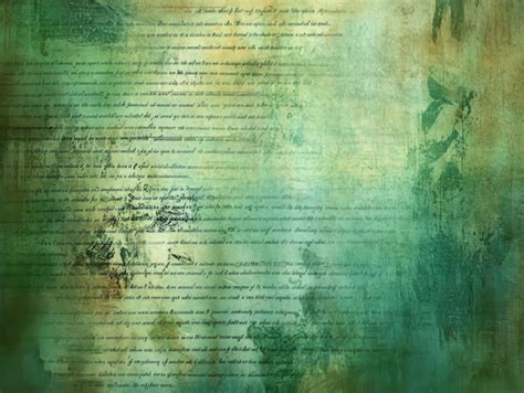 Elegant Green Document Background Premium Ai Generated Image
