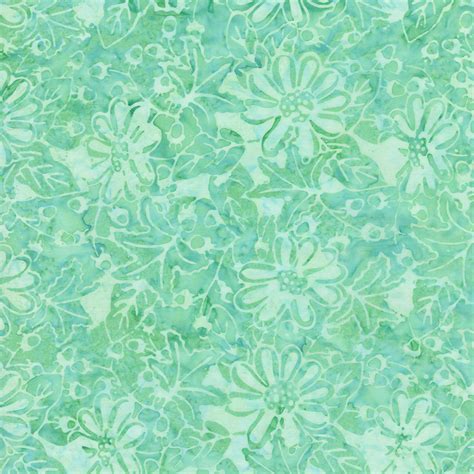 Timeless Treasures Fabrics Tonga Batiks Pixie Floating Florals Melon