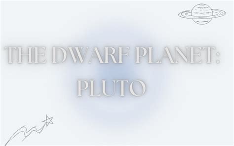 The Dwarf Planet Pluto The Bite