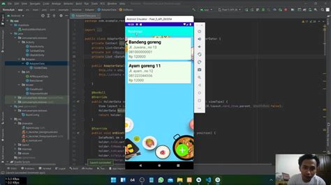 Membuat Aplikasi Crud Mysql Dengan Retrofit A11201911802 Youtube