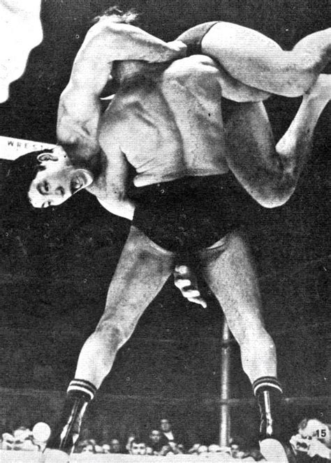 Lou Thesz Vs Giant Baba Detroit Michigan 1964 レスリング プロレス レトロ