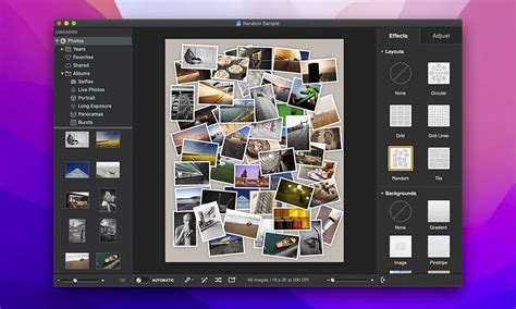 Posterino 3 11 13 破解版 图片拼贴编辑器 Macked 专注于mac破解资源的分享与下载