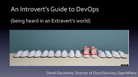 An Introverts Guide To Devops Speaker Deck
