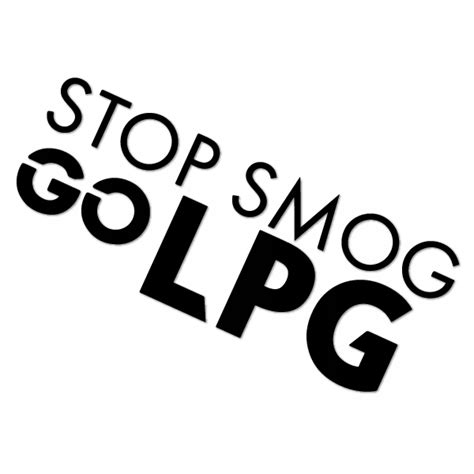 STOP SMOG GO LPG Naklejka anty hybrid cm za PLN z Ołtarzew Allegro