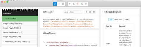 How To Record Test In Android Appium Stack Overflow
