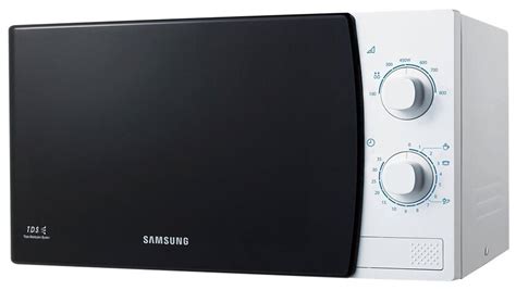 Купить микроволновая печь samsung me81krw-1/bw, 23л. 800вт, белый в ...