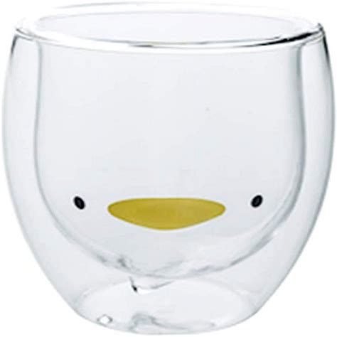 Eimeli Bear Mug Cute Mugs Glass Double Wall Insulated Glass Espresso