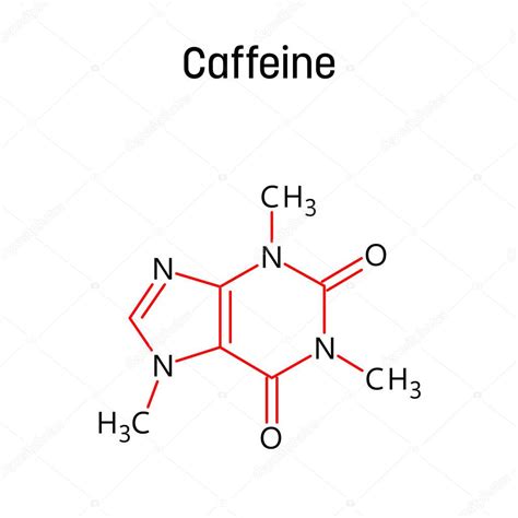 Estructura molecular de cafeína La cafeína es un estimulante del