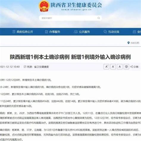 警惕陕西新增1例本土确诊病例为门诊部工作人员 西安1名门诊部工作人员确诊 隔离 检测