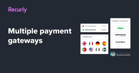 Multiple Payment Gateways Recurly