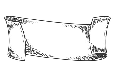 Old Ribbon Scroll Banner Template Vinta Graphic By Vectortatu · Creative Fabrica