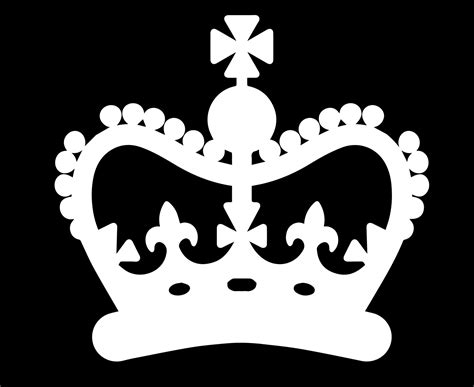 White Crown With Black Background At Hudson Becher Blog
