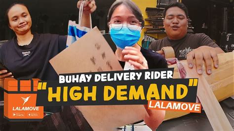 HIGH DEMAND SURCHARGE LALAMOVE Buhay Delivery Rider 12 YouTube