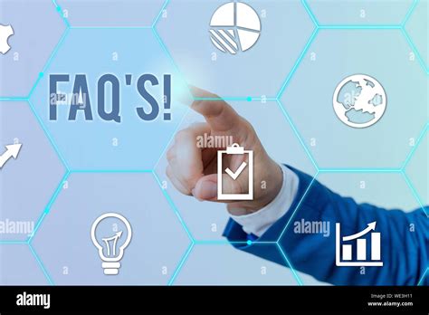 Conceptual Hand Writing Showing Faq S Concept Meaning List Of