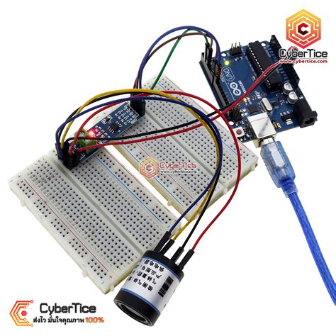 สอนใช้งาน Arduino เซ็นเซอร์วัดค่าออกซิเจน Oxygen Gas Module Sensor Jxm