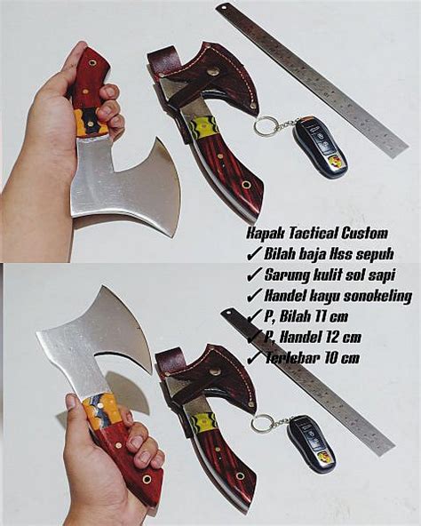 Semua Produk Kampak Genggam Kapak Survival Axe Super Tajam Siap Pakai