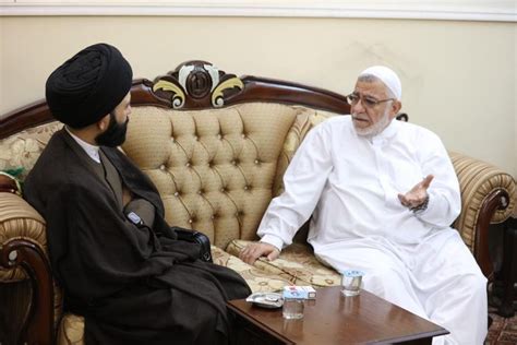 مع فضيلة الشيخ الاعظمي