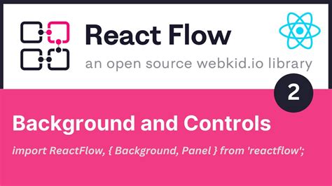 React Flow Library Background Background Type Controls Tutorial