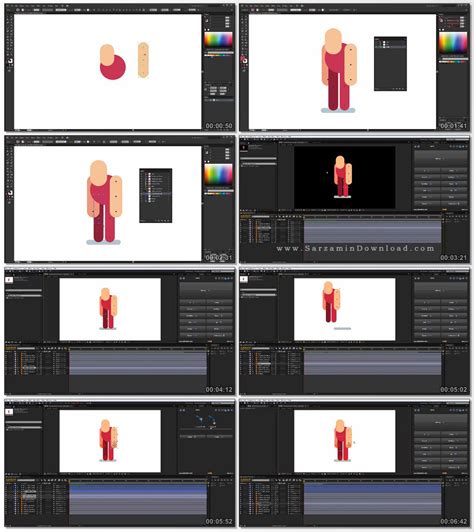 دانلود آموزش ساخت انیمیشن های ساده در افترافکت فیلم آموزشی