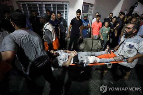 이·팔 전쟁 가자지구 병원 참사에 국제사회 분노·규탄 나무뉴스